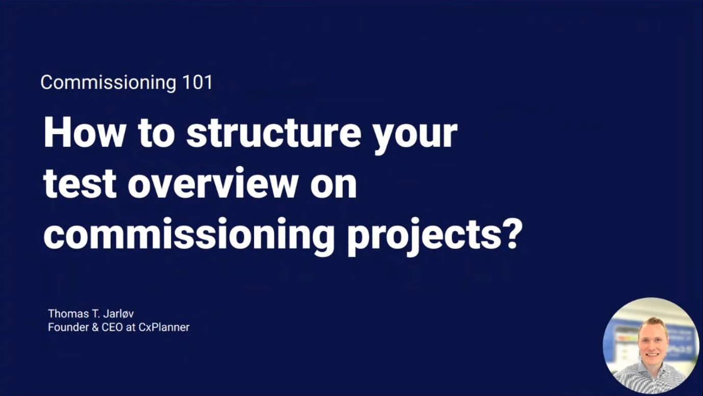 Manage all tests in one place